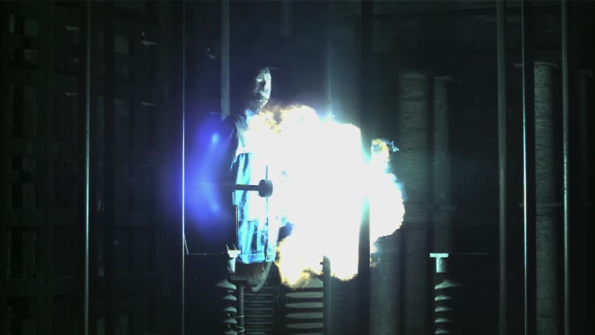 Extremely high voltage transformer Stock Video Footage - 4K and HD ...