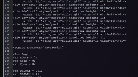 Encrypted Fast Scrolling Programming Security Hacking Stock Footage Video (100% Royalty-free ...