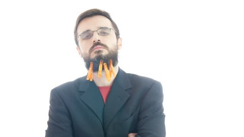 businessman gagged tape Stock Footage Video (100% Royalty-free) 4510400 ...