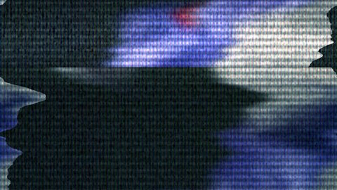 Tv Broadcast Failure Television Monitor Display Stock Footage Video ...