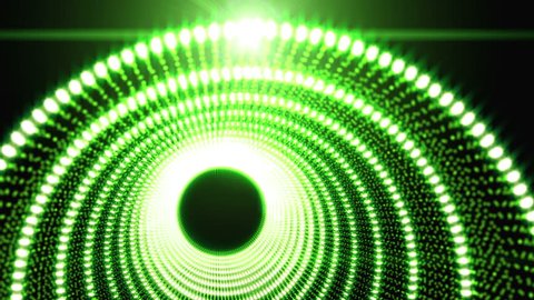 Green Abstract Object Particle Seamless Background Stock Footage Video ...