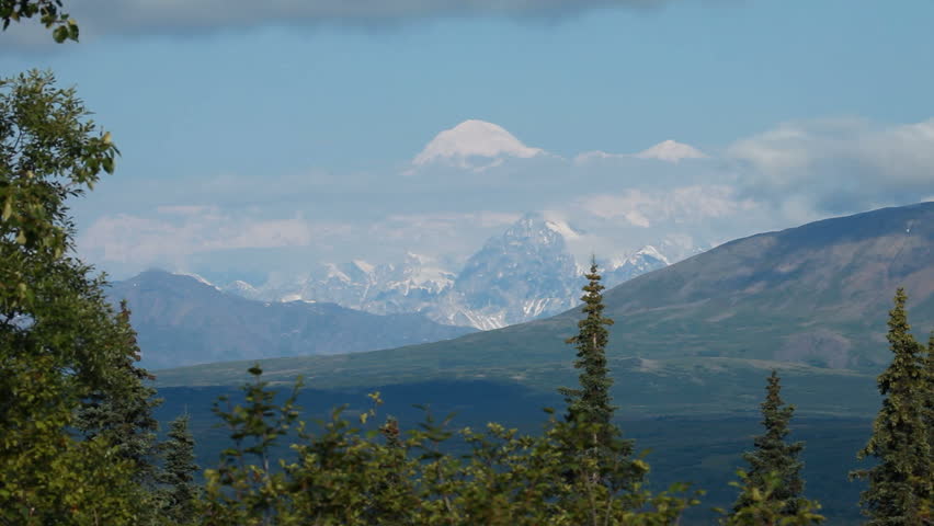 Denali Mountain Known as Mount Stock Footage Video (100% Royalty-free ...