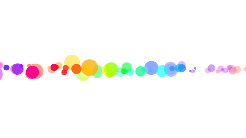 Colorful Dot Line Stock Footage Video (100% Royalty-free) 2409353 ...