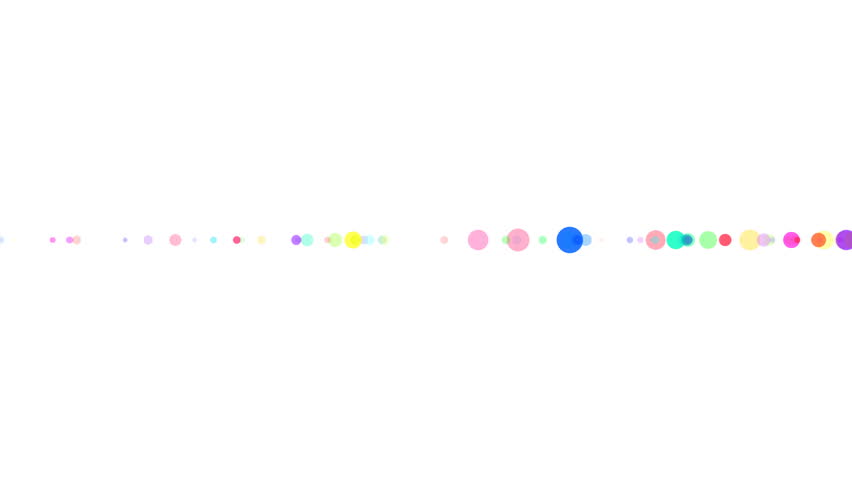 Colorful Dot Line. 库存影片视频（100% 免版税）2409371 | Shutterstock
