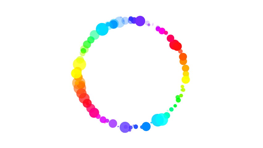 colorful dot line Stock Footage Video (100% Royalty-free) 2409407 ...