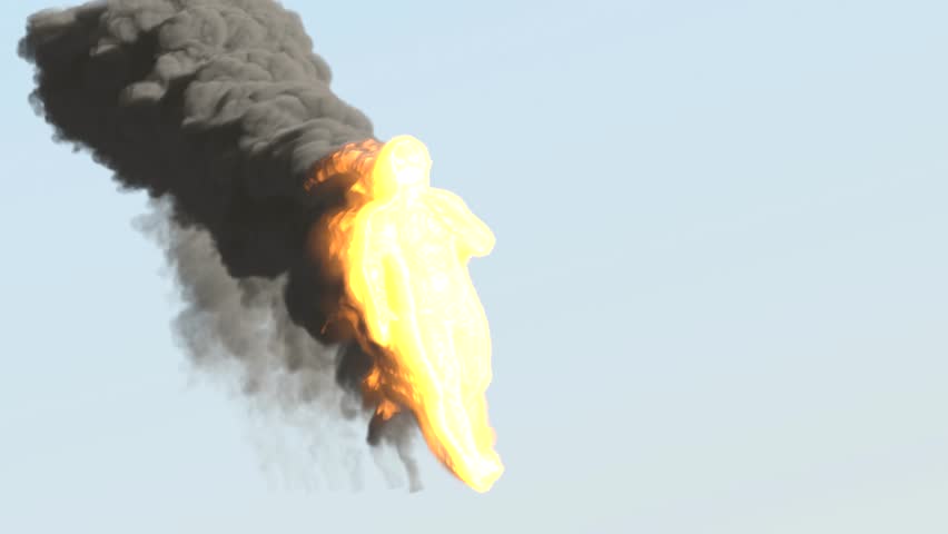 burning man running Stock Footage Video (100% Royalty-free) 24128659 ...