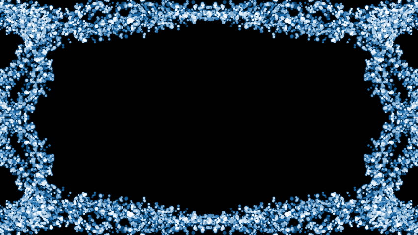 blue swirls animated frame Stock Footage Video (100% Royalty-free ...