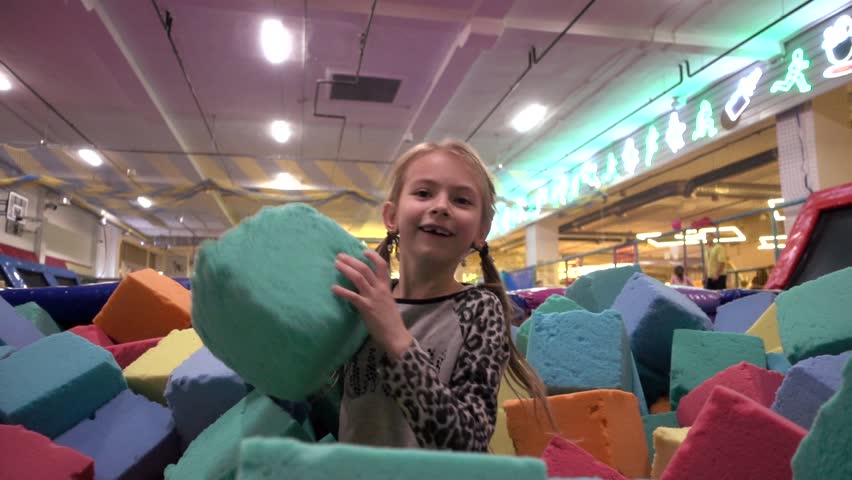 Girl Kid in the Pit Stock Footage Video (100% Royalty-free) 24161098 ...