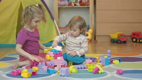 Kids Playing Doll House Stuffed Animal Stock Photo 288095555 | Shutterstock