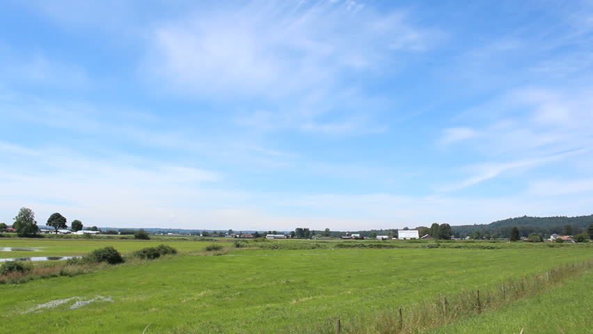 wide open farm land british columbia's Stock Footage Video (100% ...