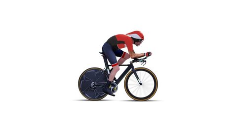 Road Bike Animation Loop Stock Footage Video (100% Royalty-free ...