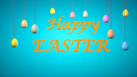 Creative Easter Layout Made Colorful Eggs Stock Photo (Edit Now) 1036198243