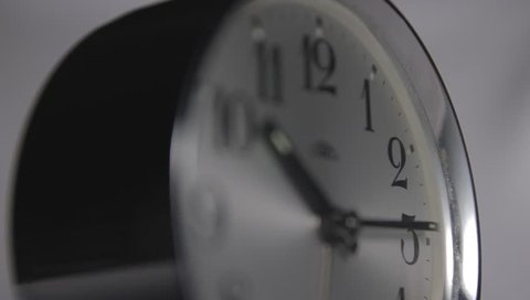 Clock Hands Spinning Fast Time Flies Stock Footage Video (100% Royalty ...