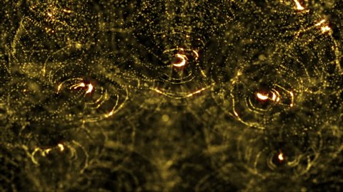 Gold Intro Glittering Particles Sparkle Seamless Stock Footage Video ...