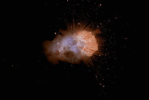 Realistic Explosion Blasts Black Png Background Stock Footage Video ...
