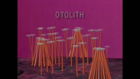 United States 1990s Computer Animation Neurovestibular Stock Footage ...