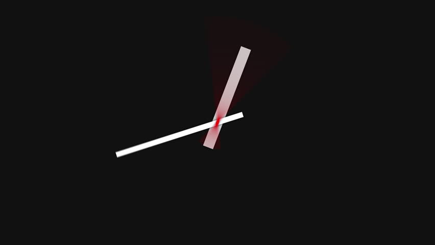 Animated Clock Hands Moving Faster Stock Footage Video (100% Royalty ...