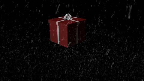 Animated 3d Christmas Presents Falling 2 Stock Footage Video (100% ...