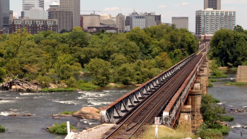 Bridge across the James River image - Free stock photo - Public Domain ...