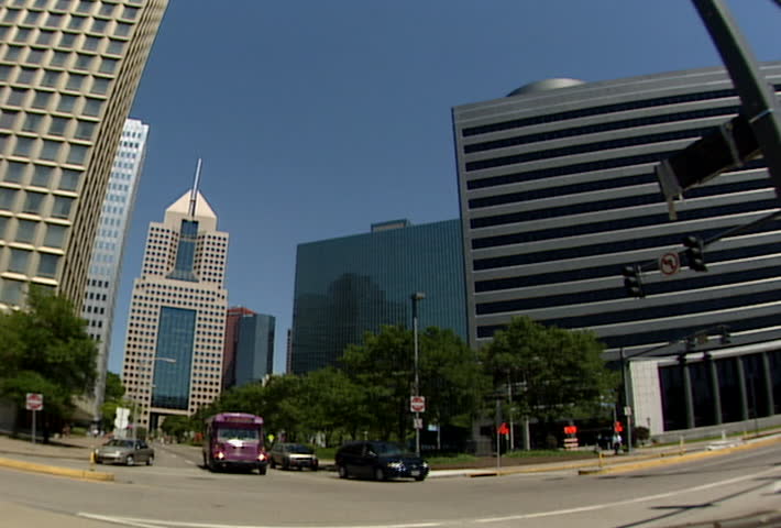 gateway center pittsburgh pennsylvania 2002 high-rise Stock Footage ...