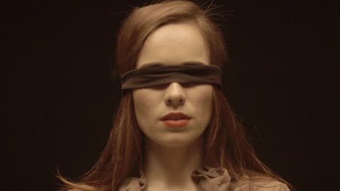 Open Your Eyes Girl Taking Off Stock Footage Video (100% Royalty-free ...