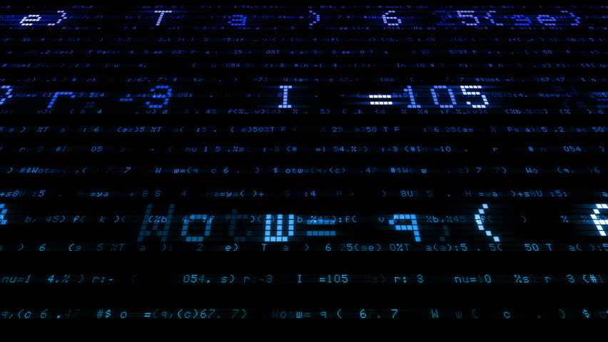 Technology Background Abstract Digital Code Motion Stock Footage Video ...