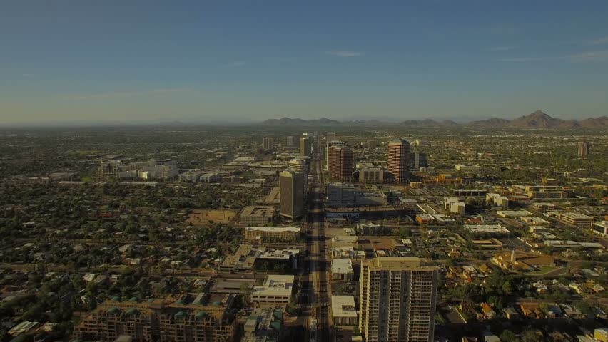Aerial Arizona Phoenix September 2016 Stock Footage Video (100% Royalty ...