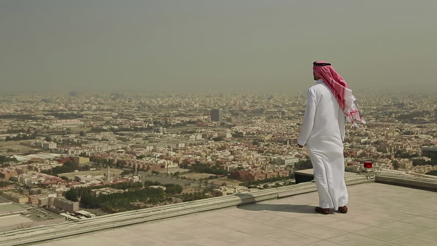 wide shot saudi arabian man local Stock Footage Video (100% Royalty ...