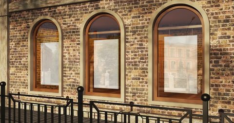 4k Storefront City Store Building On Stock Footage Video (100% Royalty ...