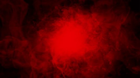 Silky Red Smoke Particles Abstract Motion Stock Footage Video (100% ...