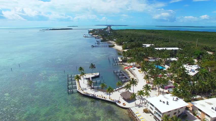 Aerial View of Islamorada Island, Stock Footage Video (100% Royalty ...