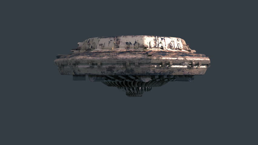 Ufo, Loopable 3d Animation with Stock Footage Video (100% Royalty-free ...
