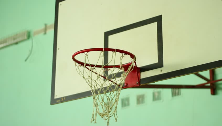 Ball Missing the Hoop Stock Footage Video (100% Royalty-free) 2481125 ...