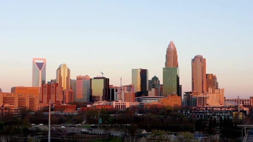 Sunny Day in Charlotte North Stock Footage Video (100% Royalty-free ...