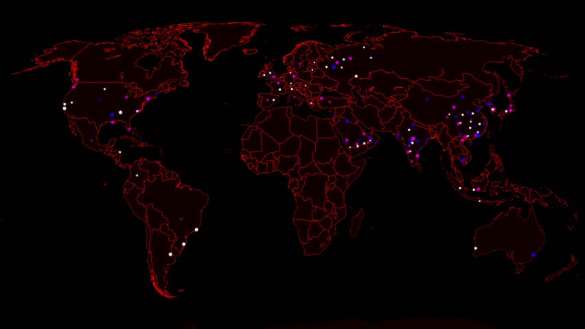 hacker war super modern digital data Stock Footage Video (100% Royalty ...