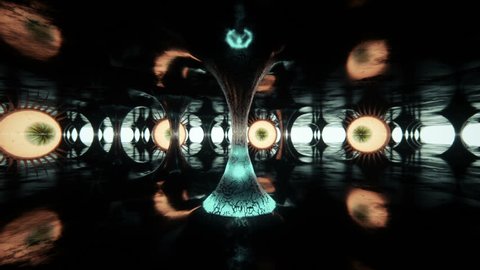 Freaky Alien Environment Stock Footage Video (100% Royalty-free ...