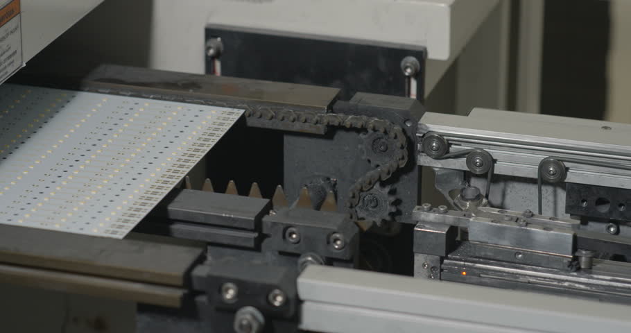 machine edging chipboard parts men's hands Stock Footage Video (100% ...