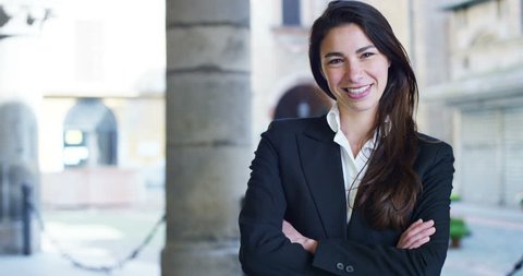 Smiling Bank Manager Welcoming Warm Personality Stock Photo 654921052 ...