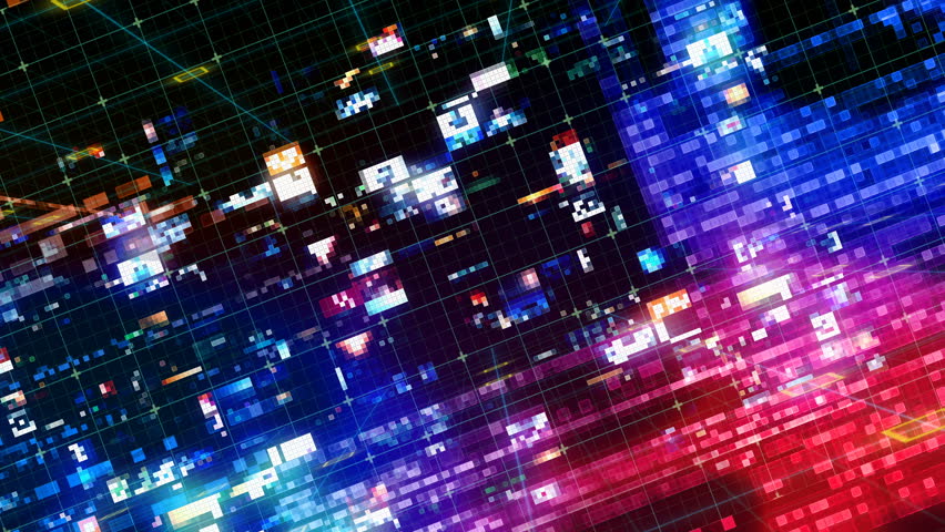 technology interface computer data digital screen Stock Footage Video ...