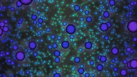 Travel Through Orbs Spheres Animation Loop Stock Footage Video (100% ...