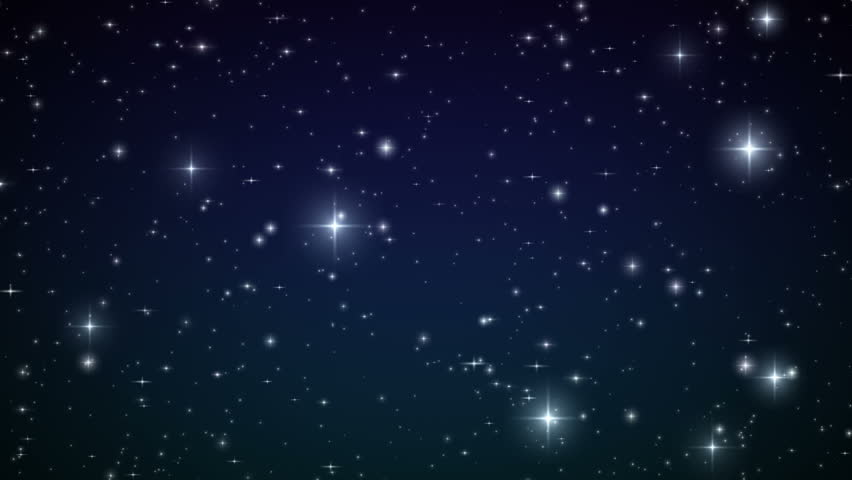 stars sky looped animation beautiful night Stock Footage Video (100% ...