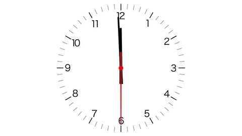 Clock Square Shaped Clock Vector Illustration Stock Vector (Royalty ...