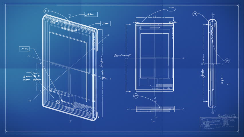 technology patents drawing animation Stock Footage Video (100% Royalty ...