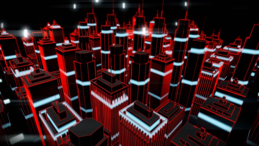 seamlessly looping background animation vectorized 3d Stock Footage ...