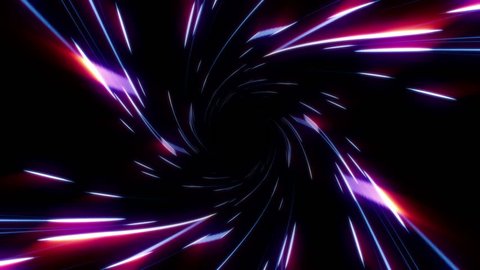 Speed Digital Lights Neon Glowing Rays Stock Footage Video (100% ...