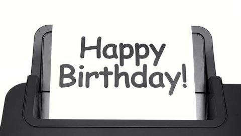 Happy Birthday Illustration Design Stock Vector (Royalty Free ...