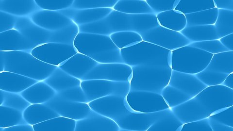 clean blue water reflection animation Stock Footage Video (100% Royalty ...