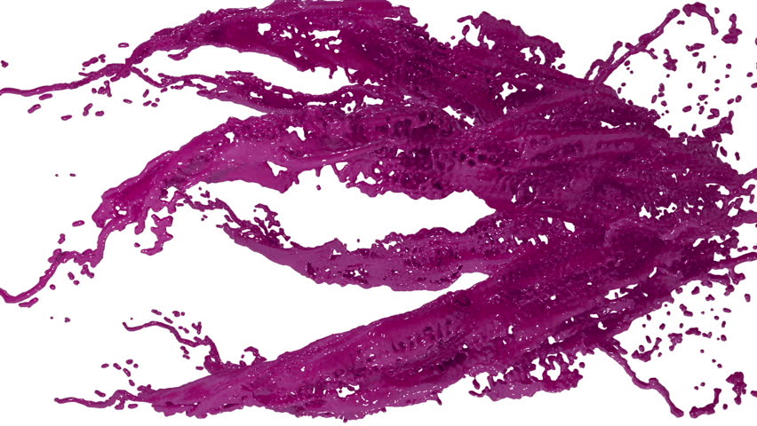 several purple color liquid streams flow Stock Footage Video (100% ...