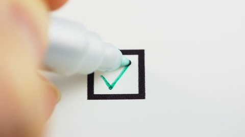 Approved Email Message Check Mark Notice Stock Vector (Royalty Free ...