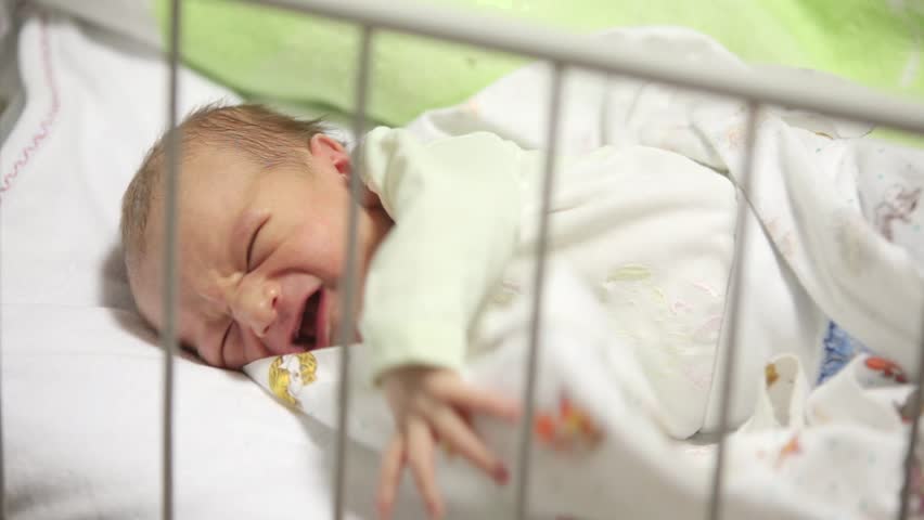 newborn baby cry hospital Stock Footage Video (100% Royalty-free ...